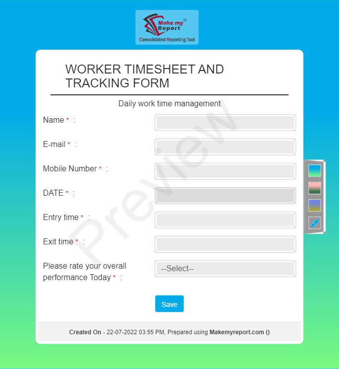 Makemyreport.com - your Consolidated reporting tool to build report from multiple contacts